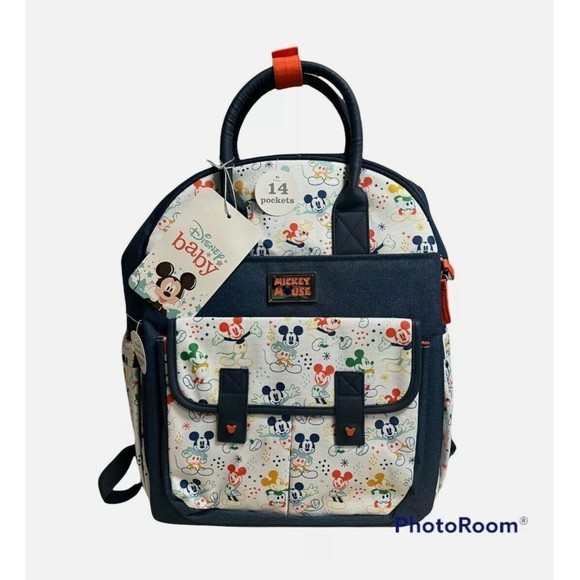 Disney | Accessories | New Disney Baby Kids Mickey Mouse Diaper Bag ...